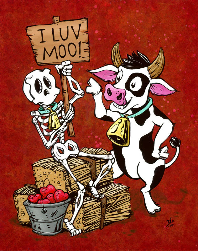 I Luv Moo – Ian Russell Gallery