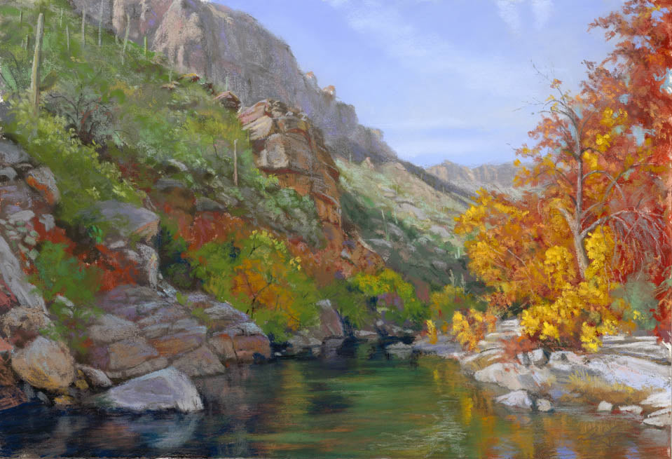 "Sabino Canyon Light" by Don Rantz – Ian Russell Gallery