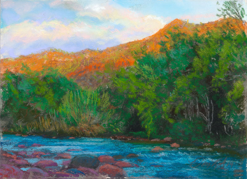 "Verde River Evening" by Don Rantz – Ian Russell Gallery