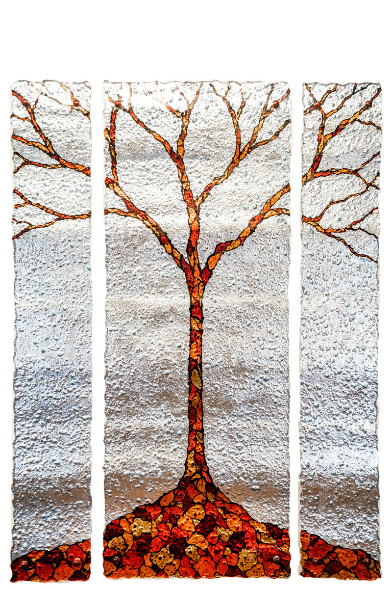 Painted Triptych Glass – Ian Russell Gallery