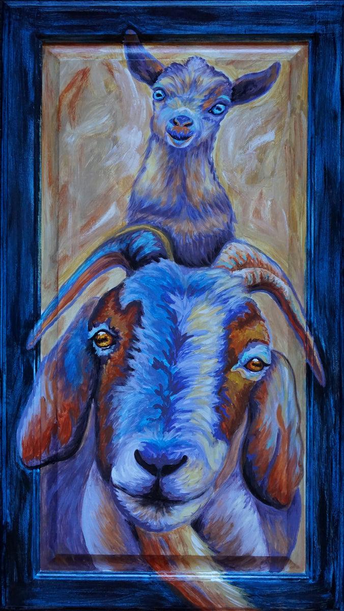 Goaty Back Ride – Ian Russell Gallery