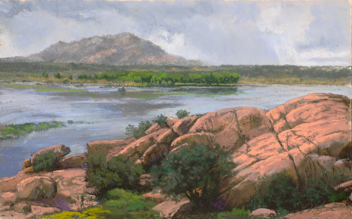 View From Willow Lake – Ian Russell Gallery
